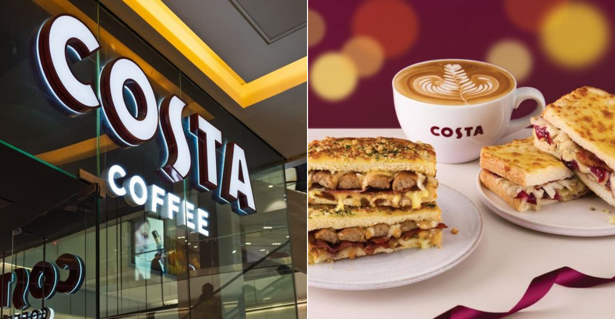 Costa Coffee's 2025 Christmas Drinks Menu Is Here With A New Festive Latte