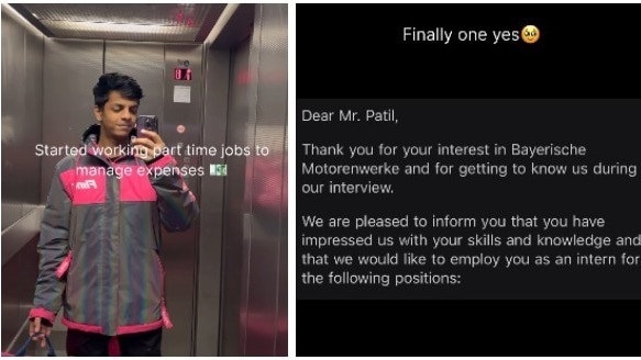 Indian man in Germany shares viral video on his journey from hardships ...