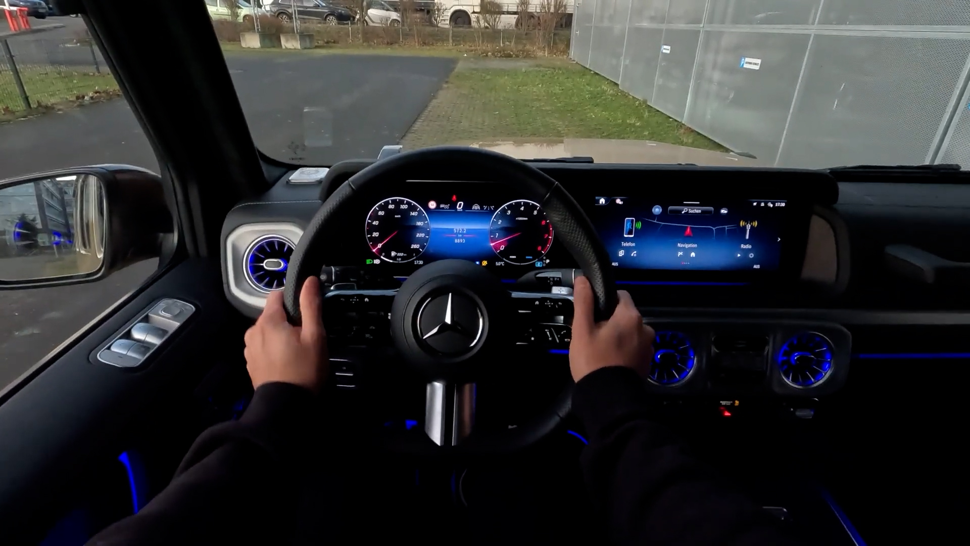 Mercedes G-Class – Night Drive on the Autobahn