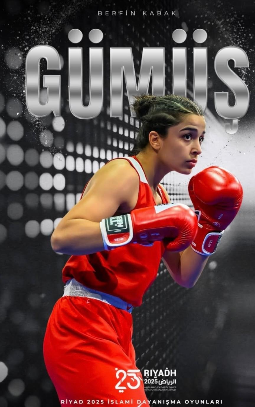 Berfin Kabak, İslami Dayanışma Oyunları’nda gümüş madalya kazanarak ...