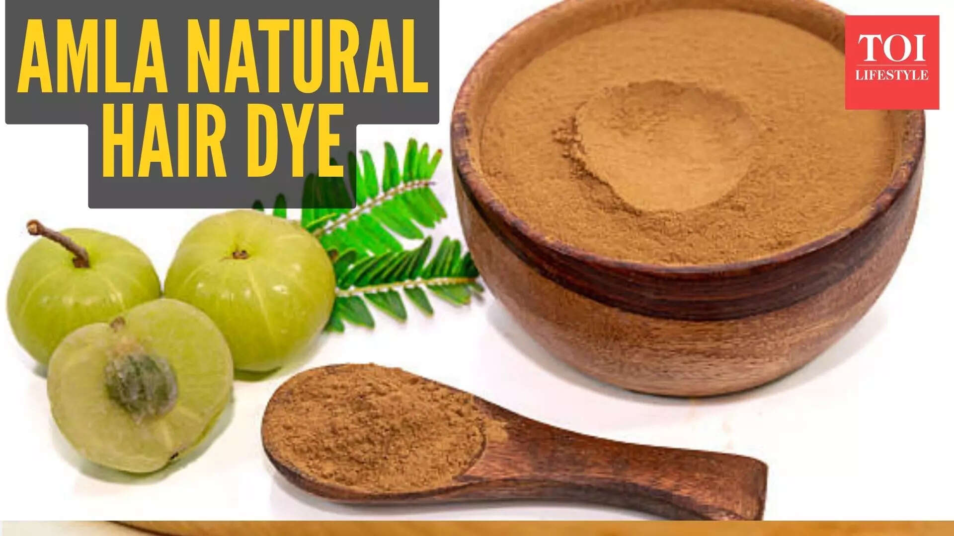 How to make natural amla hair dye to turn your grey hair into black