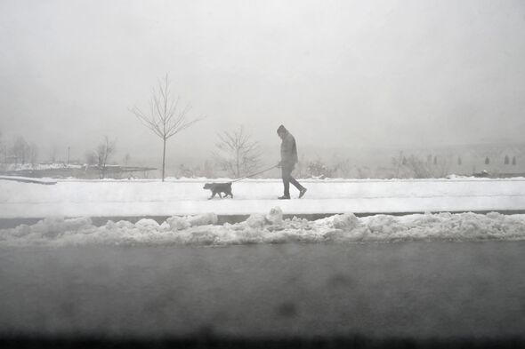 Virginia weather: First snow fall as brutal Arctic blast sees ...