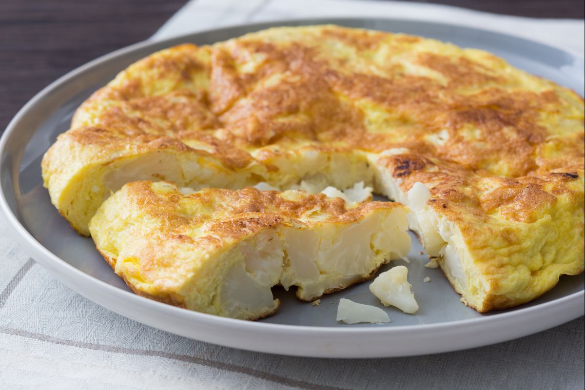 Cauliflower Omelette