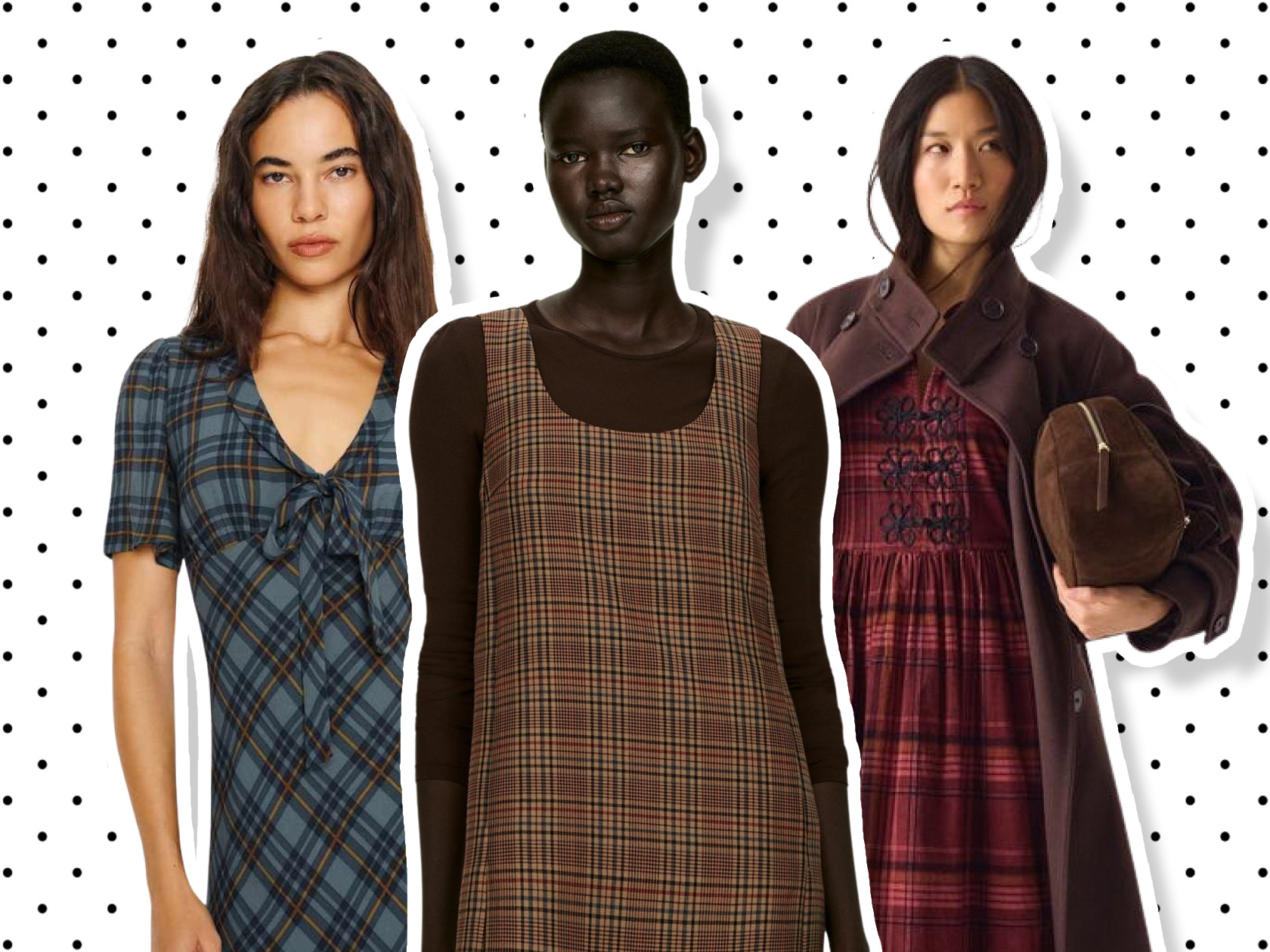 Plaid dresses: 11 of the best check dresses to add to your autumn ...