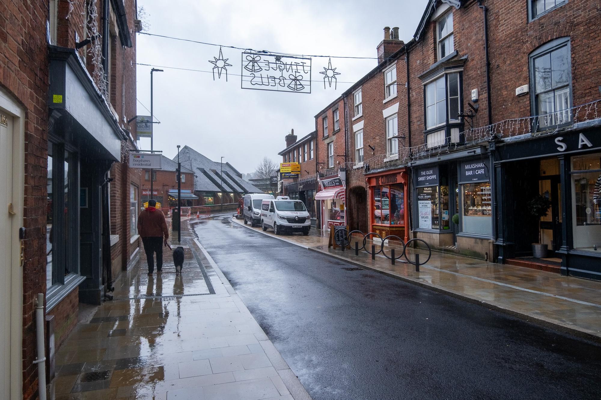 Ashbourne: Derbyshire road reopens as £15.9m town centre project nears ...