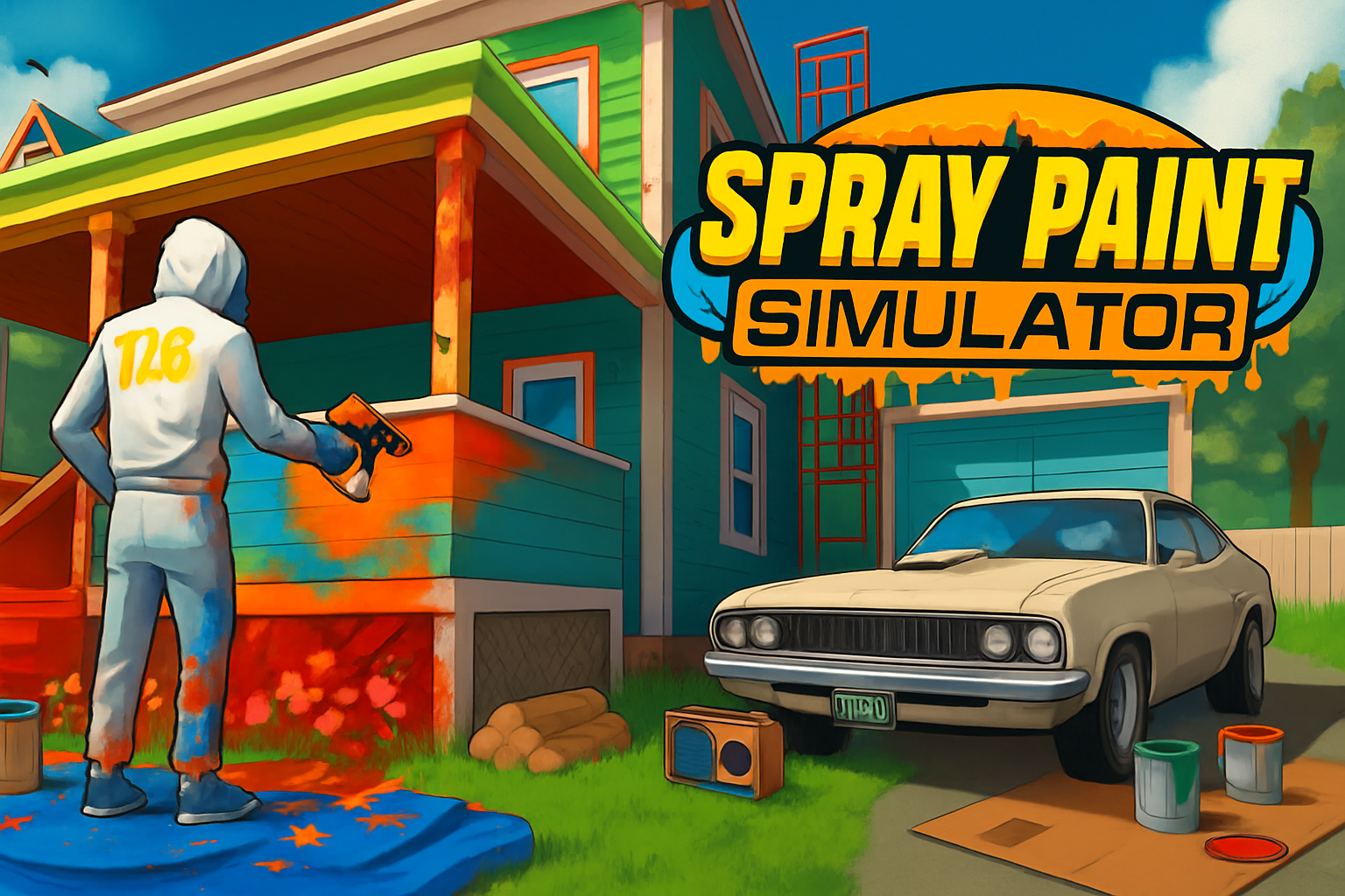 Spray Paint Simulator annuncia il primo update