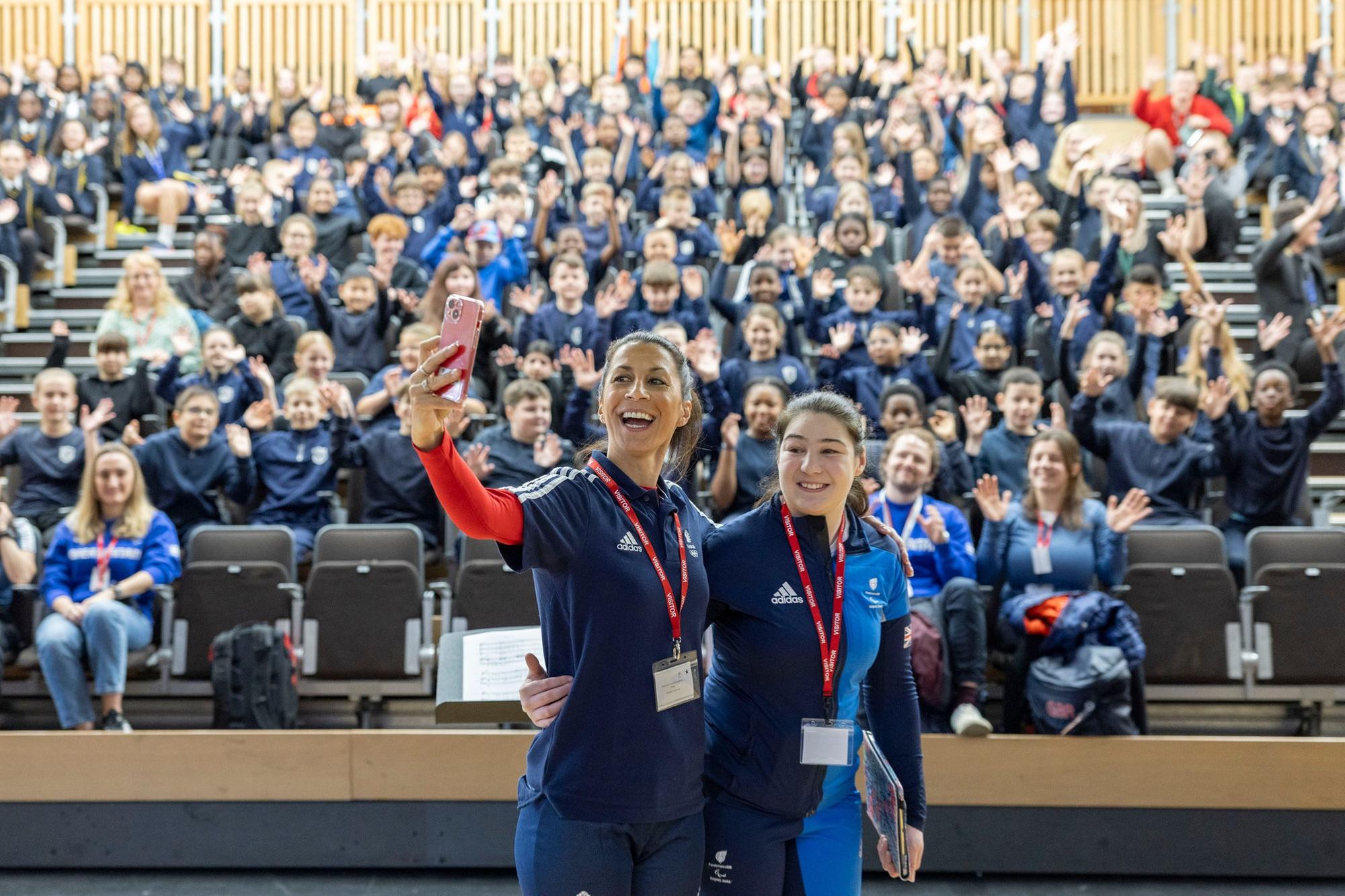Northampton primary school children ‘Get Set for Milan’ at Malcolm ...