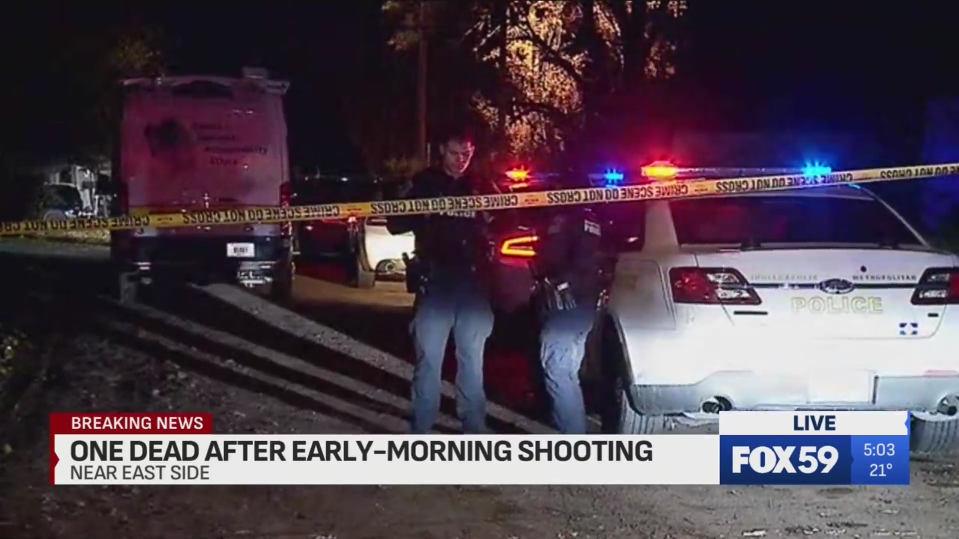 Man Shot Killed On Indy S Near East Side