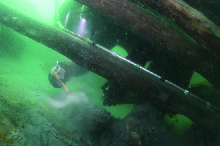 Rare 15th-century Korean cargo ship recovered from seabed