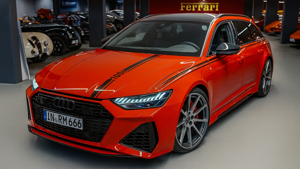 1001 PS Audi RS6 MTM – 352 km h auf der Autobahn