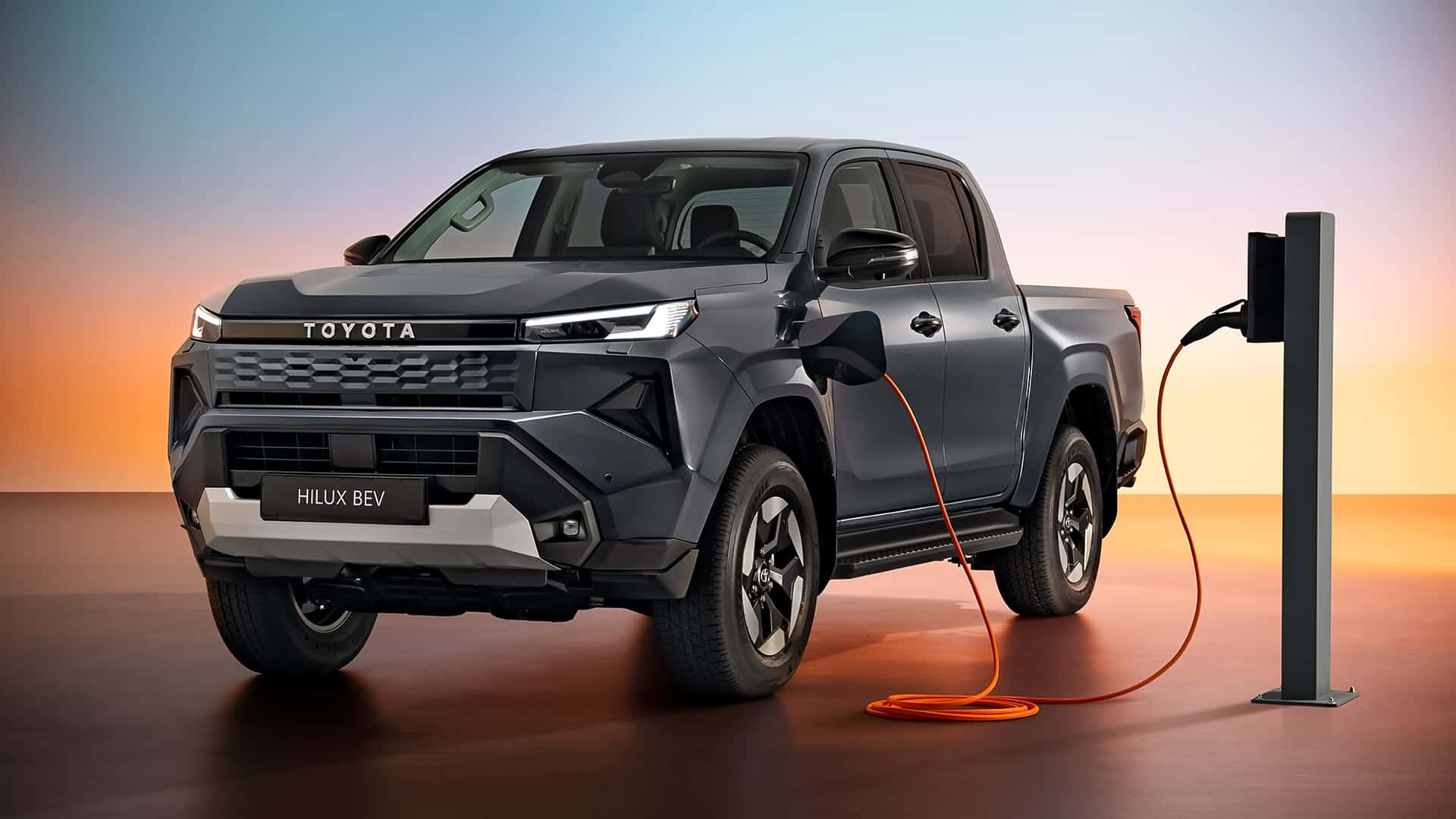 This Is Toyota's First Electric Pickup Truck