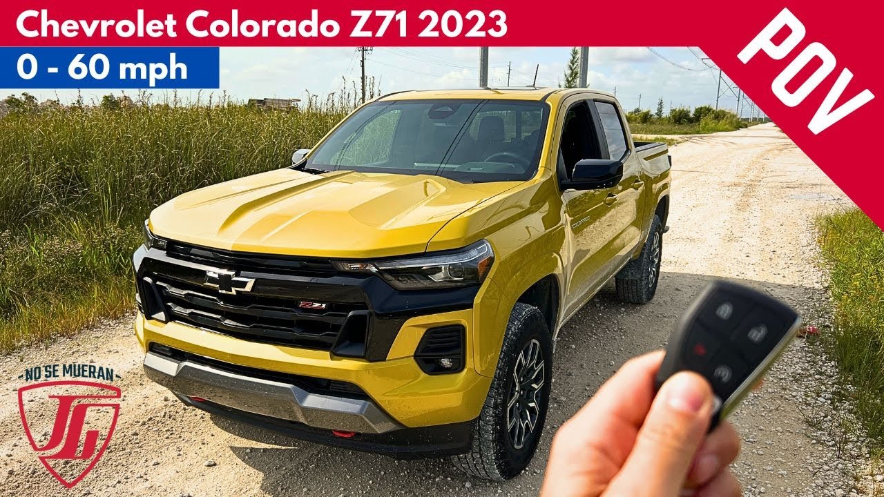 Chevrolet Colorado Z71 2023 | 0-60 [4k]