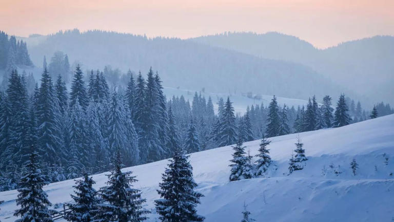 US winter 2025‑26: Complete snowfall forecast, first snow dates ...