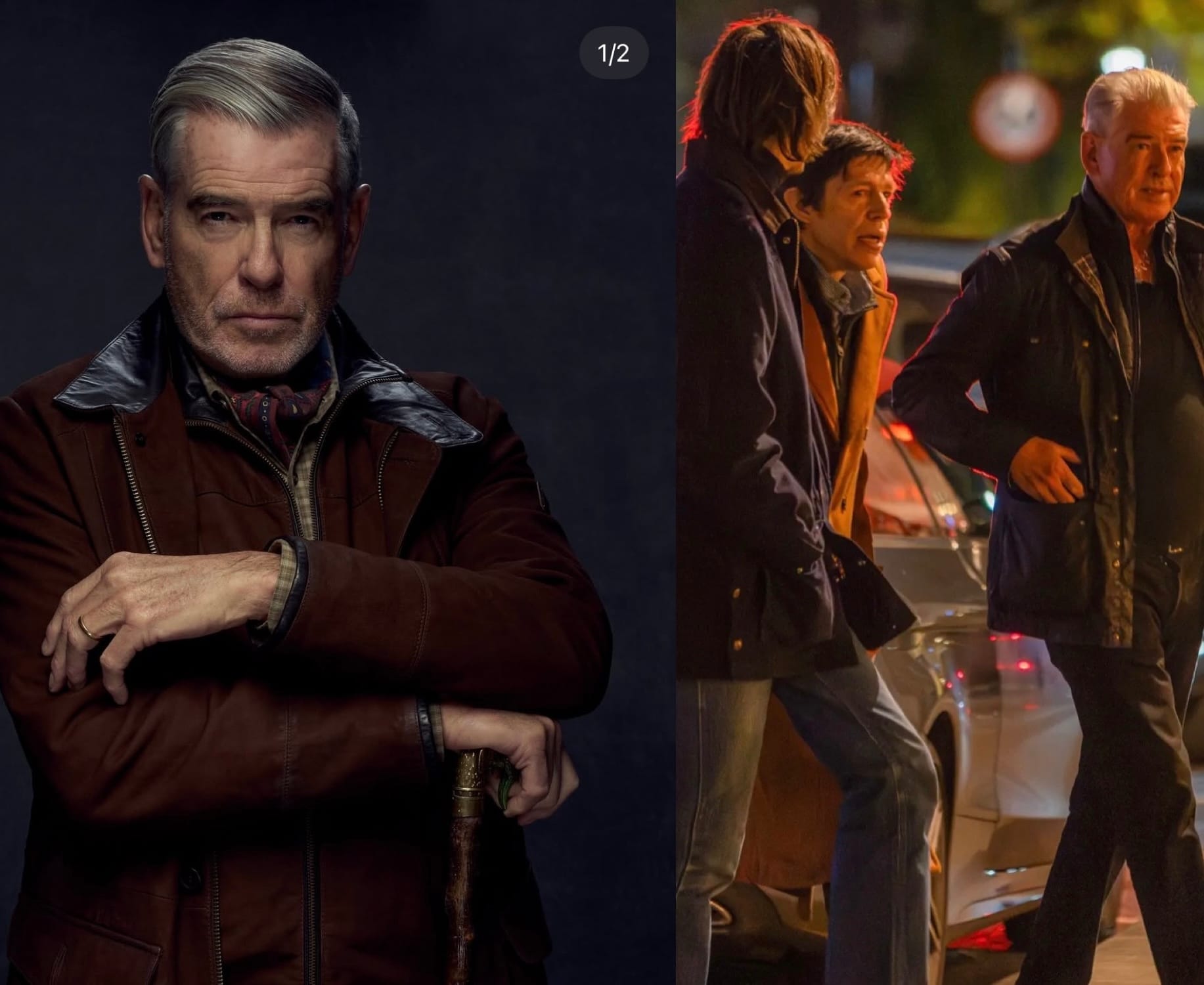 James Bond i syn. Pierce Brosnan po wielu latach znowu ze swoim ...