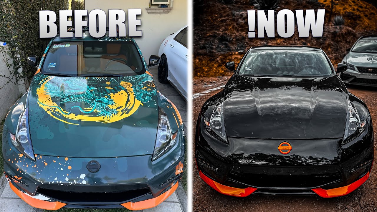 Cambio de color para Godzuki | Nissan 370 Z