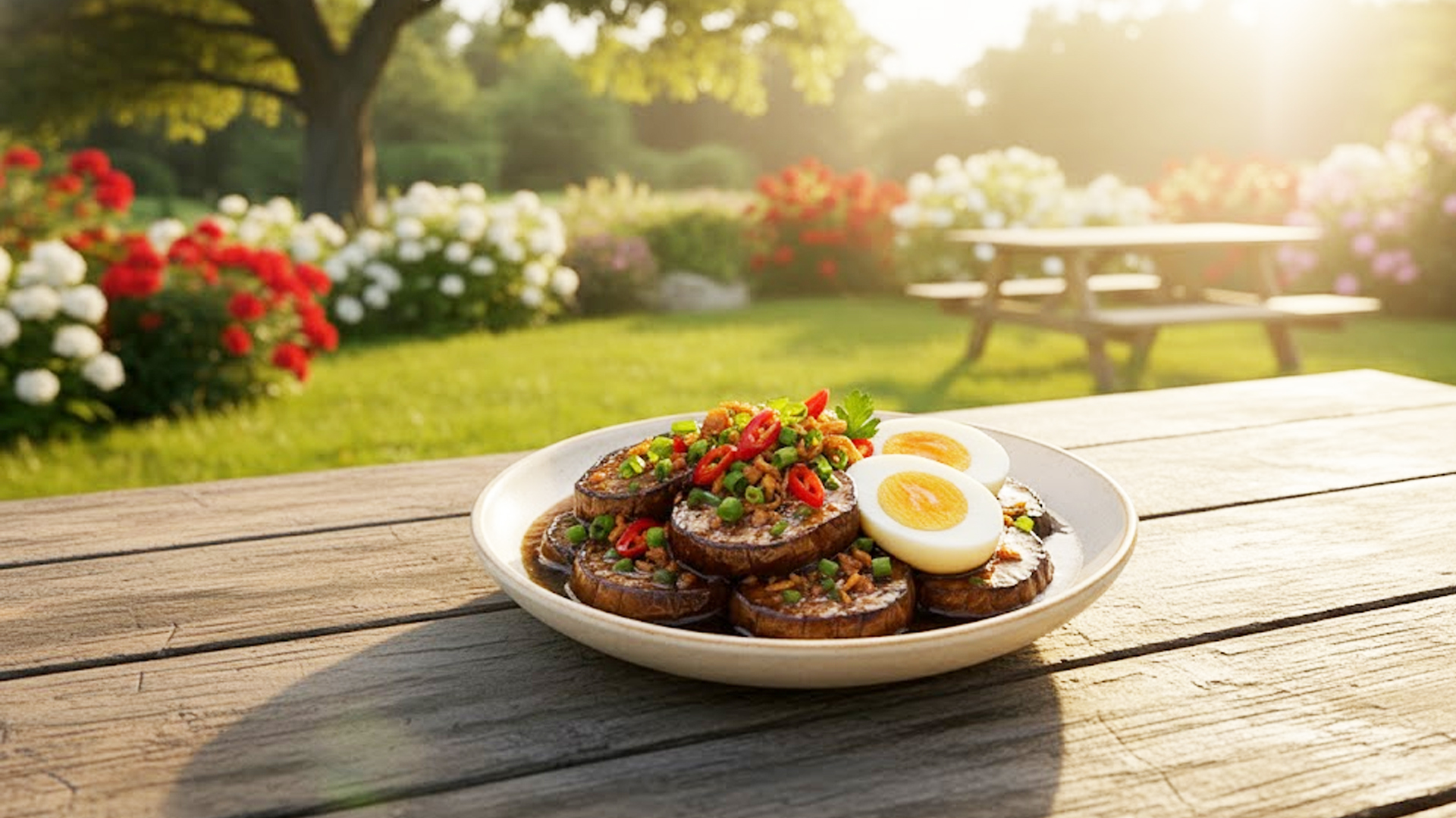 Eggplant Adobo with Egg Recipe – Adobong Talong with Oyster Sauce