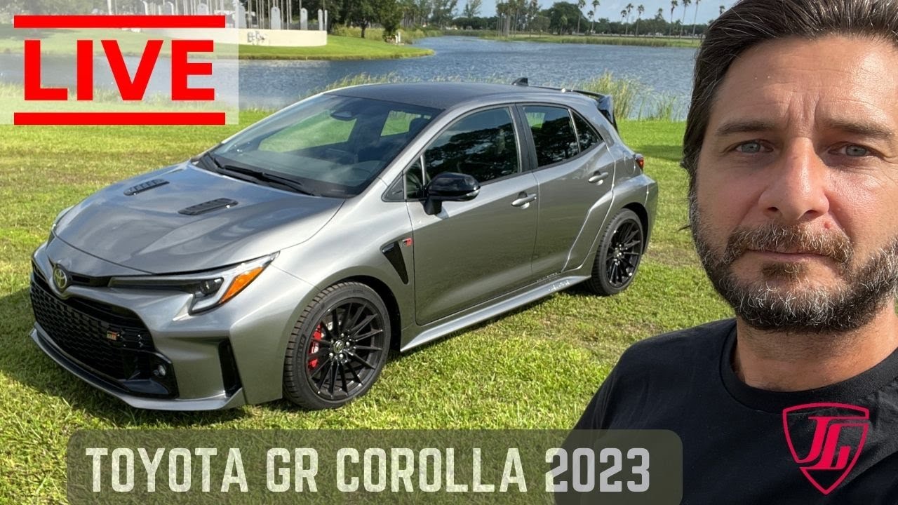 En directo: Toyota GR Corolla 2023 con Jaime Gabaldoni y un café
