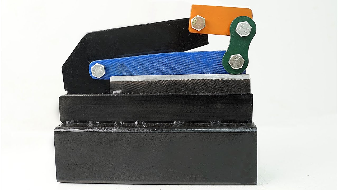 These homemade scissors are the best way to make cutting sheet metal a ...