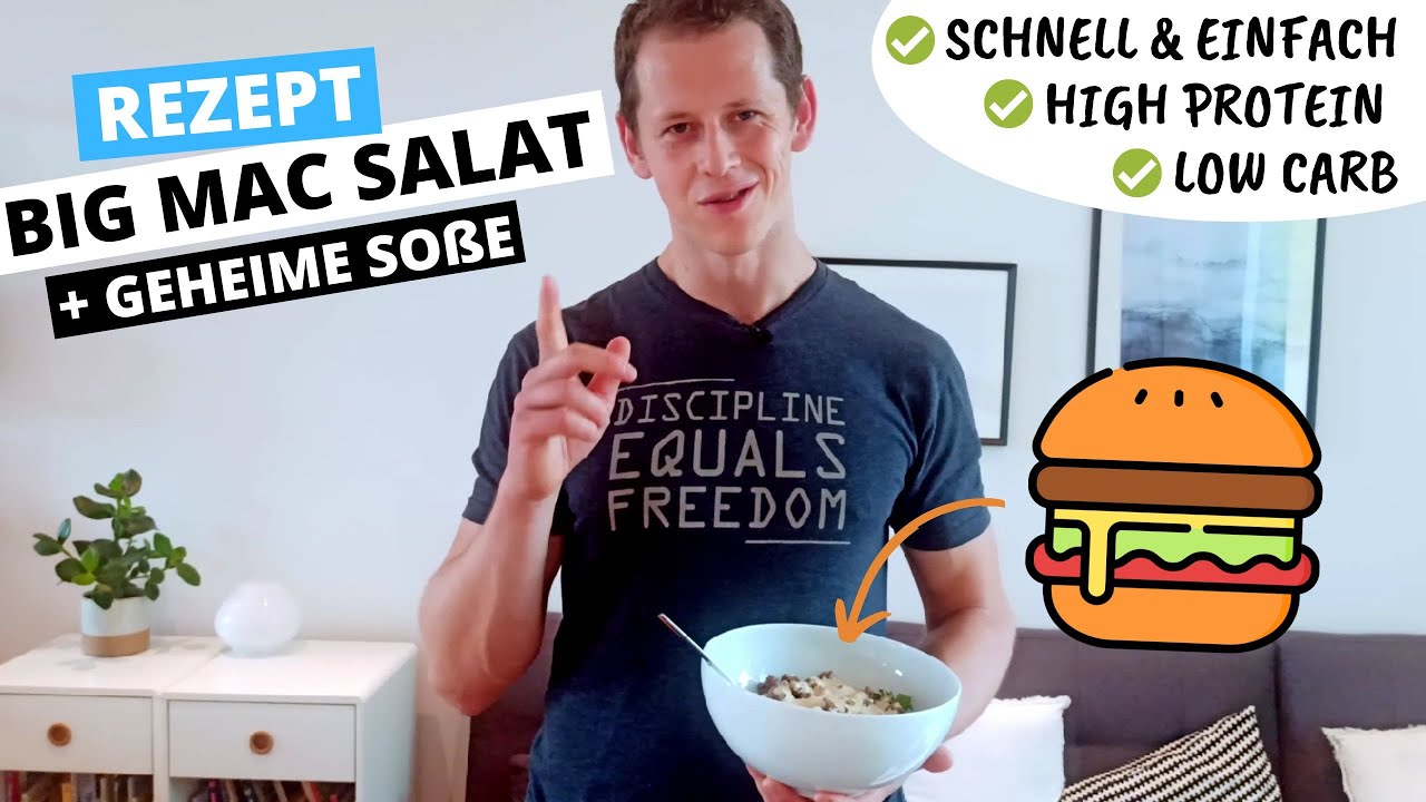 Schnell, Gesund und Unglaublich Lecker: Mein Big Mac Salat