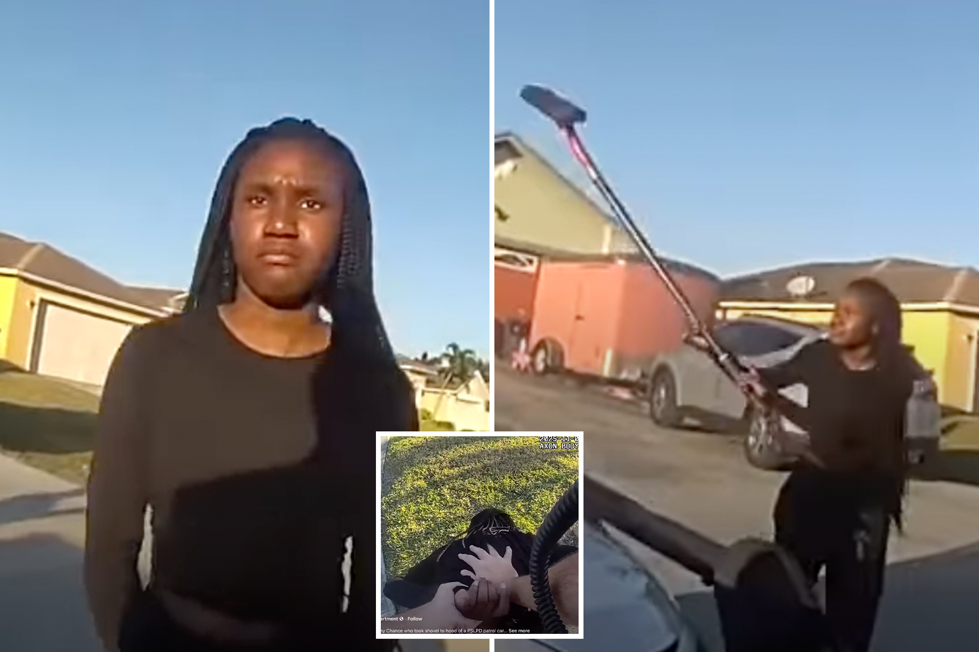 Florida 15-year-old charged with felony after attacking cop car with ...