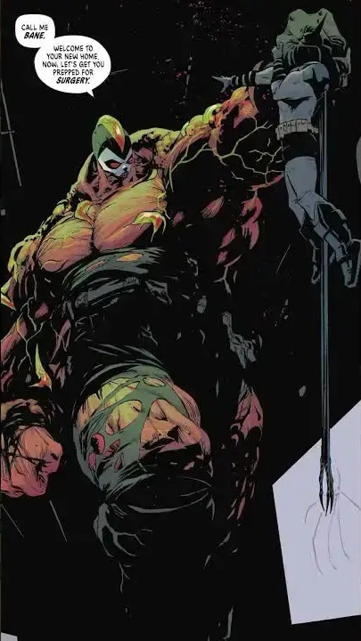Absolute Batman gets broken by Bane!