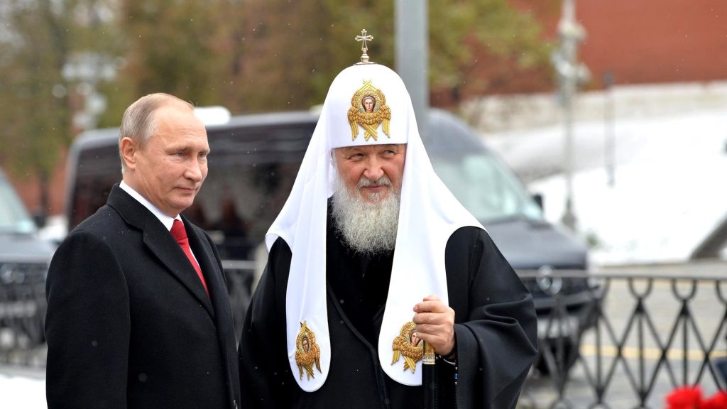 A gift from above: Russian church leader hails Putin as divine blessing