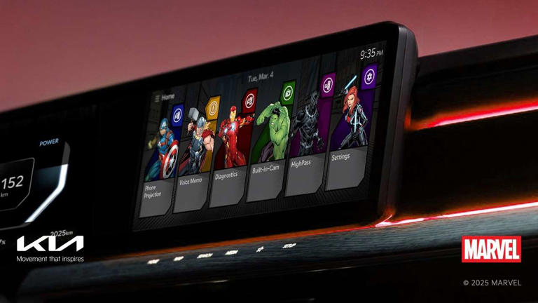 Nuovi Kia Display Themes: Disney, Marvel, Pixar, Star Wars e National ...