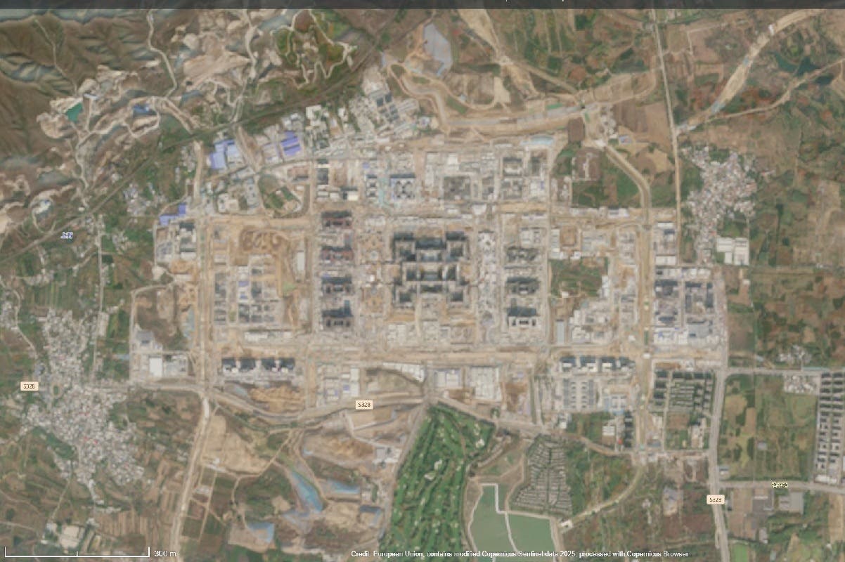 New satellite photos show China building doomsday city
