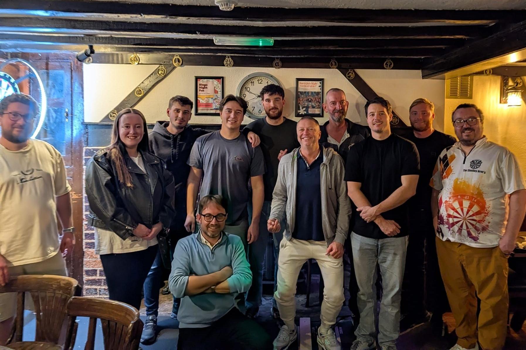 Darts teams close in on Tofts Cup glory