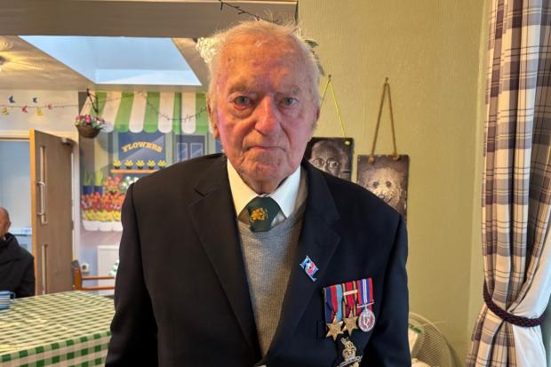 100-year-old Wrexham Royal Marine shares memories of wartime service