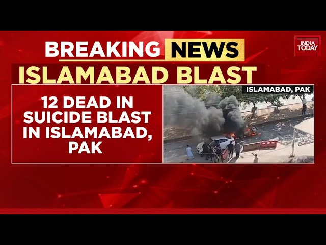 Suicide Car Bomb in Islamabad: 12 Killed in Terror Attack Outside High ...