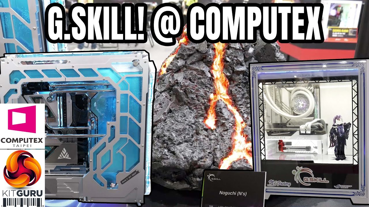 Computex 2023: GSKILL MOD systems, bling DDR5 and more!