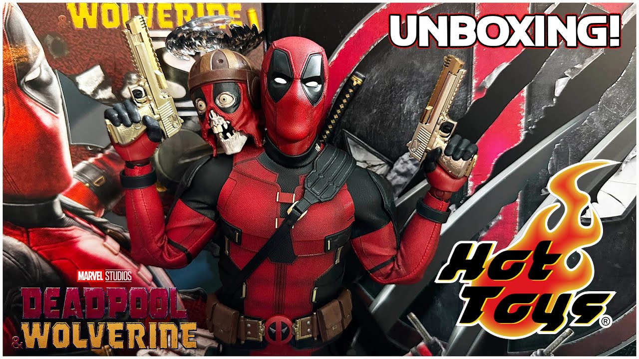 Hot Toys Deadpool unboxing (Deadpool & Wolverine limited edition)