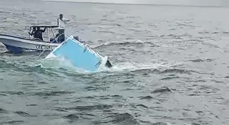 Over 50 cruise ship passengers left floating in sea after boat sinks