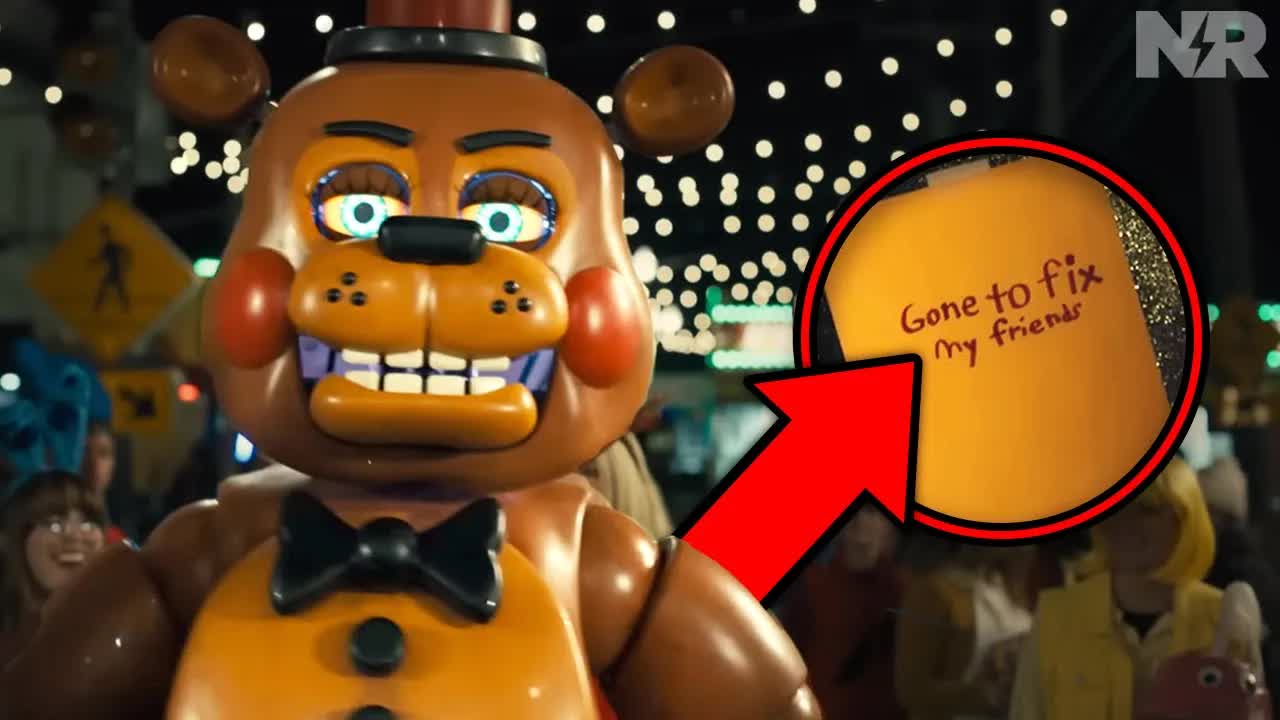 FIVE NIGHTS AT FREDDY'S 2 TRAILER BREAKDOWN! Easter Eggs & Details You ...
