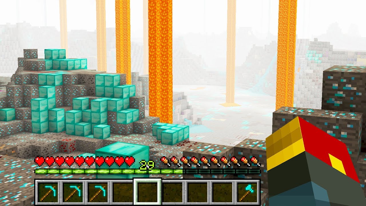 The world’s biggest diamond mine ever found in Minecraft