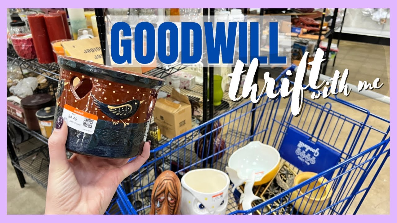 We shared a moment | Goodwill thrift with me | Reselling