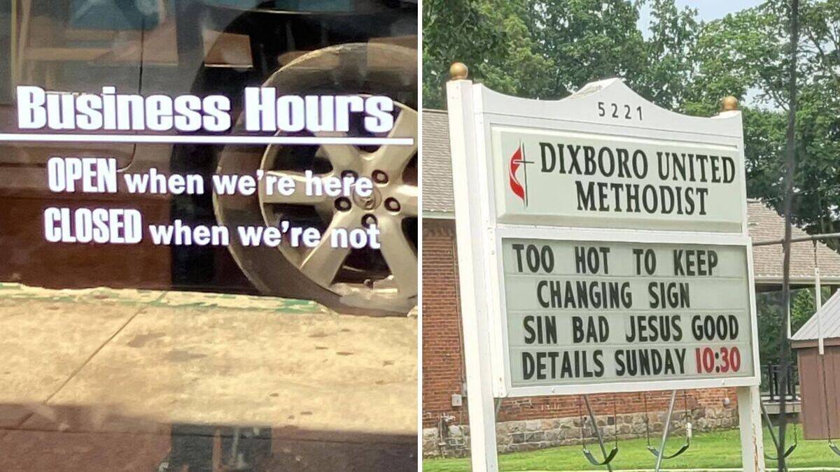 10+ Funny Signs That Got Straight To The Point