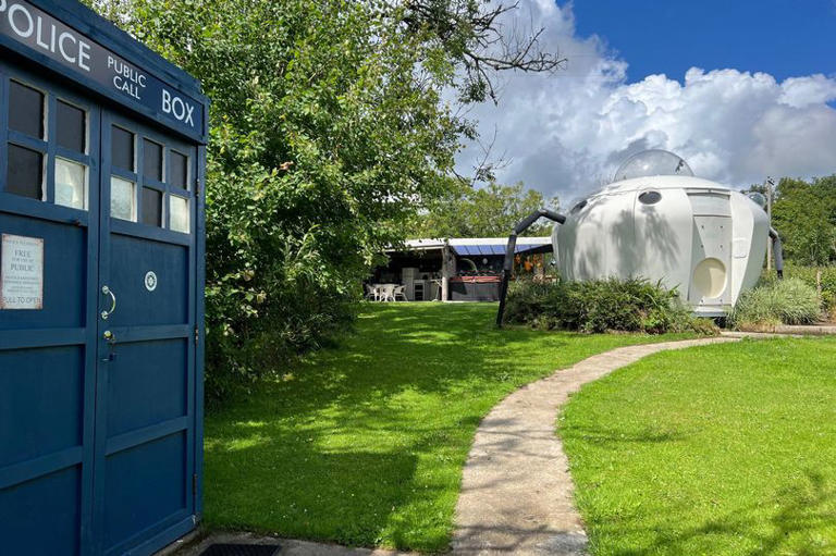 Inside the UFO Airbnb with Tardis toilet that featured on a Channel 4 show