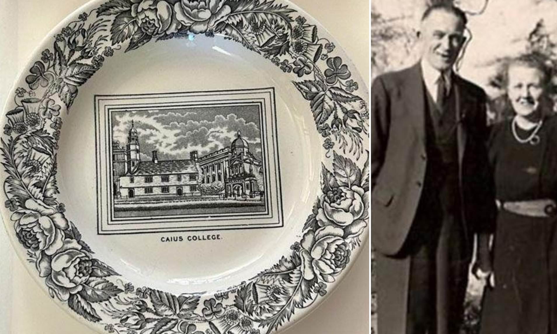 Returned after 1115 years... the plate stolen from Cambridge Uni ...
