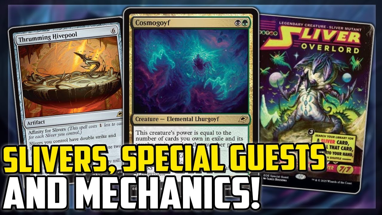 MTG Official Reveals: Slivers, Mechanics & More – Everything You Must Know!