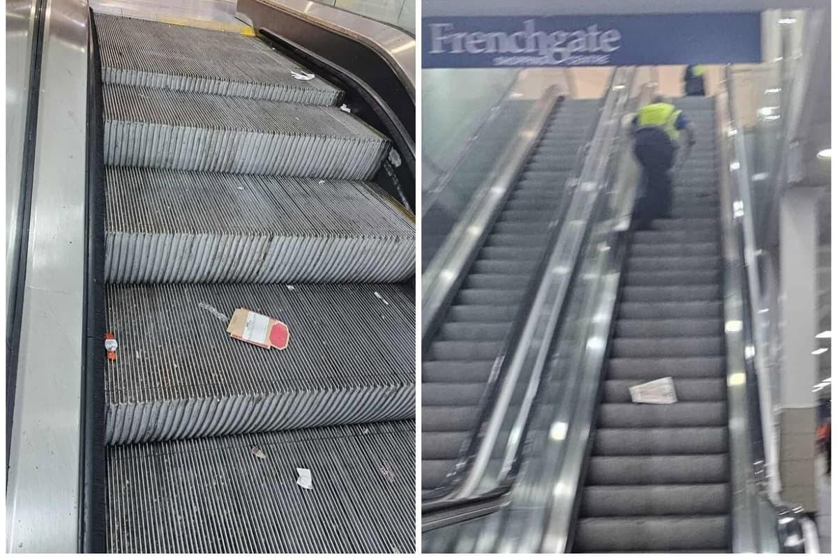 Person in hospital after falling down Doncaster Interchange escalator