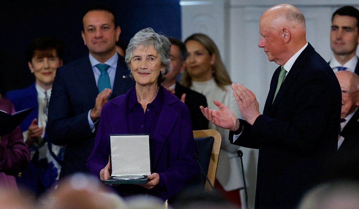 ‘We can breathe a little’ – Catherine Connolly inaugurated as President ...