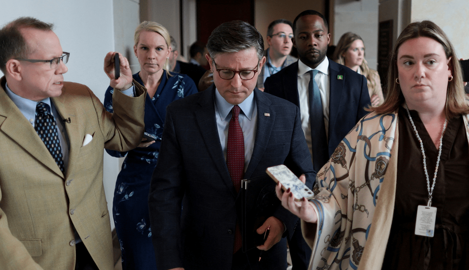 MAGA network fumes after House speaker refuses to take questions