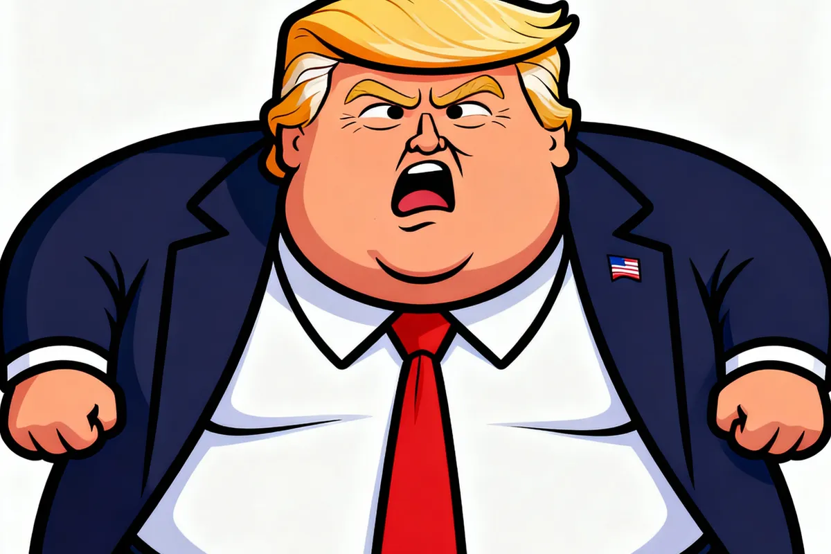 Trump verbiedt visa voor dikke mensen (behalve als ze zowel dik als ...