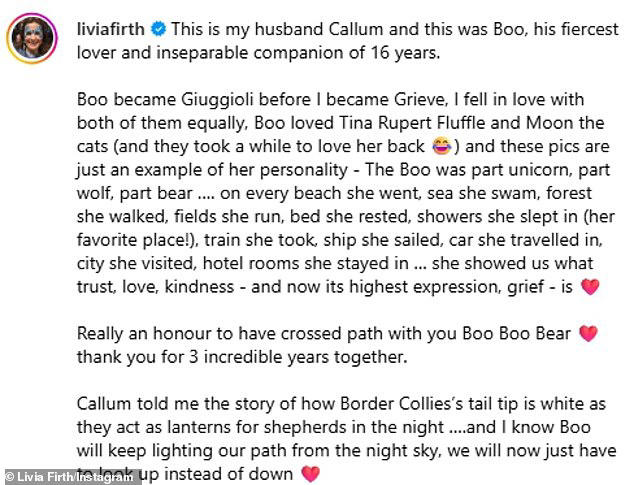 Colin Firth's ex-wife Livia Giuggioli reveals she has secretly tied the ...