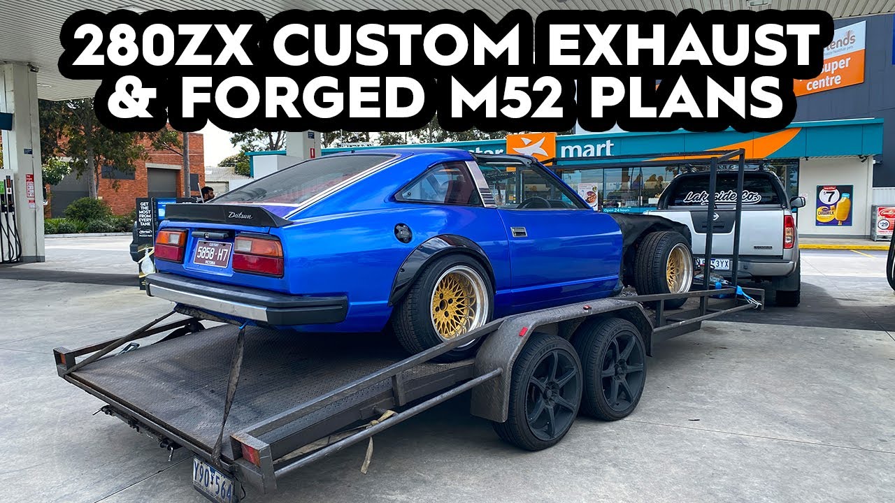 Datsun 280ZX – Custom Exhaust & Forged M52 Build Plans