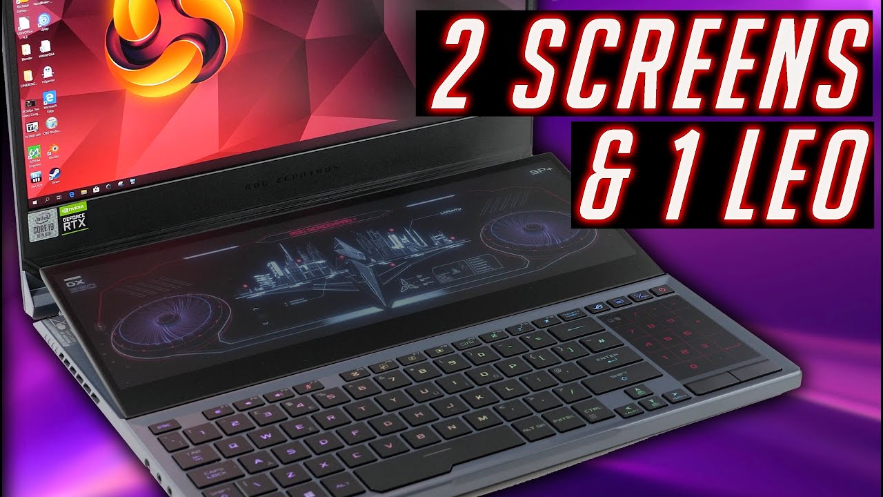 Asus ROG Zephyrus Duo 15 - LEO goes dual screen!