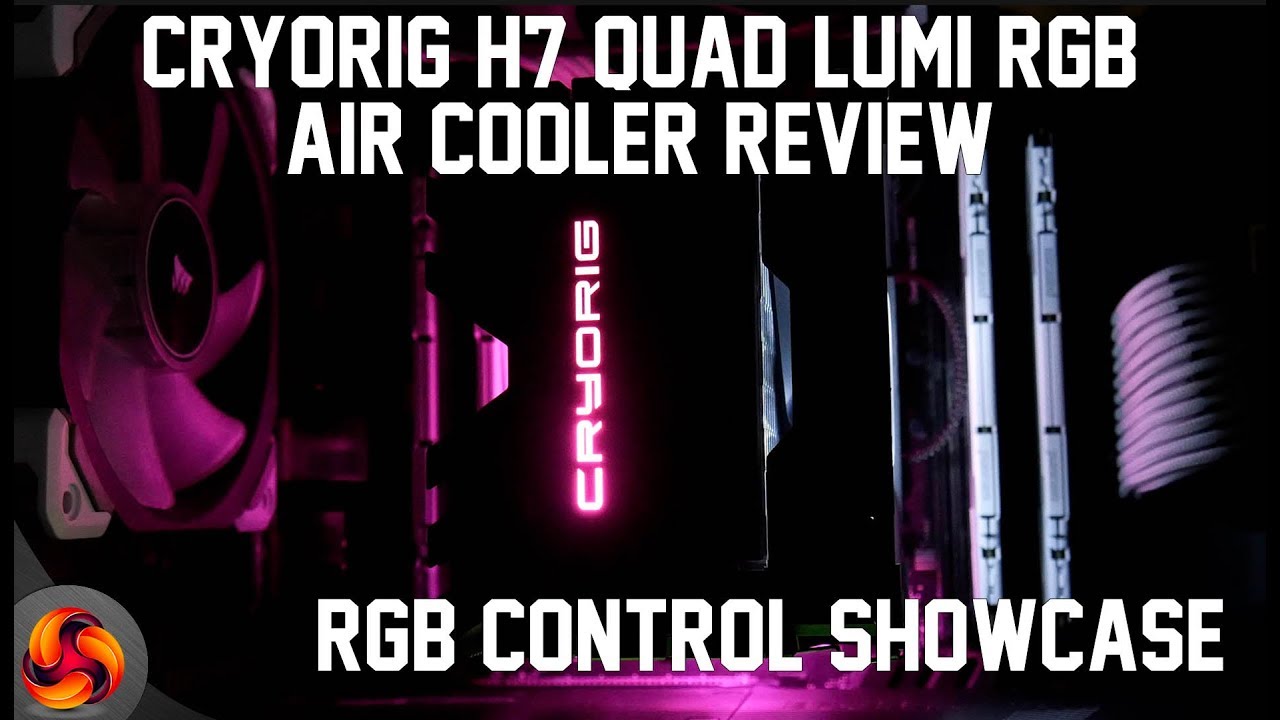 Cryorig H7 Quad Lumi RGB air cooler review