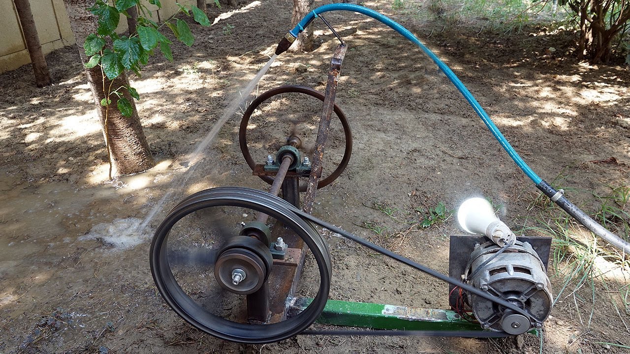 Amazing: Free energy from water flow